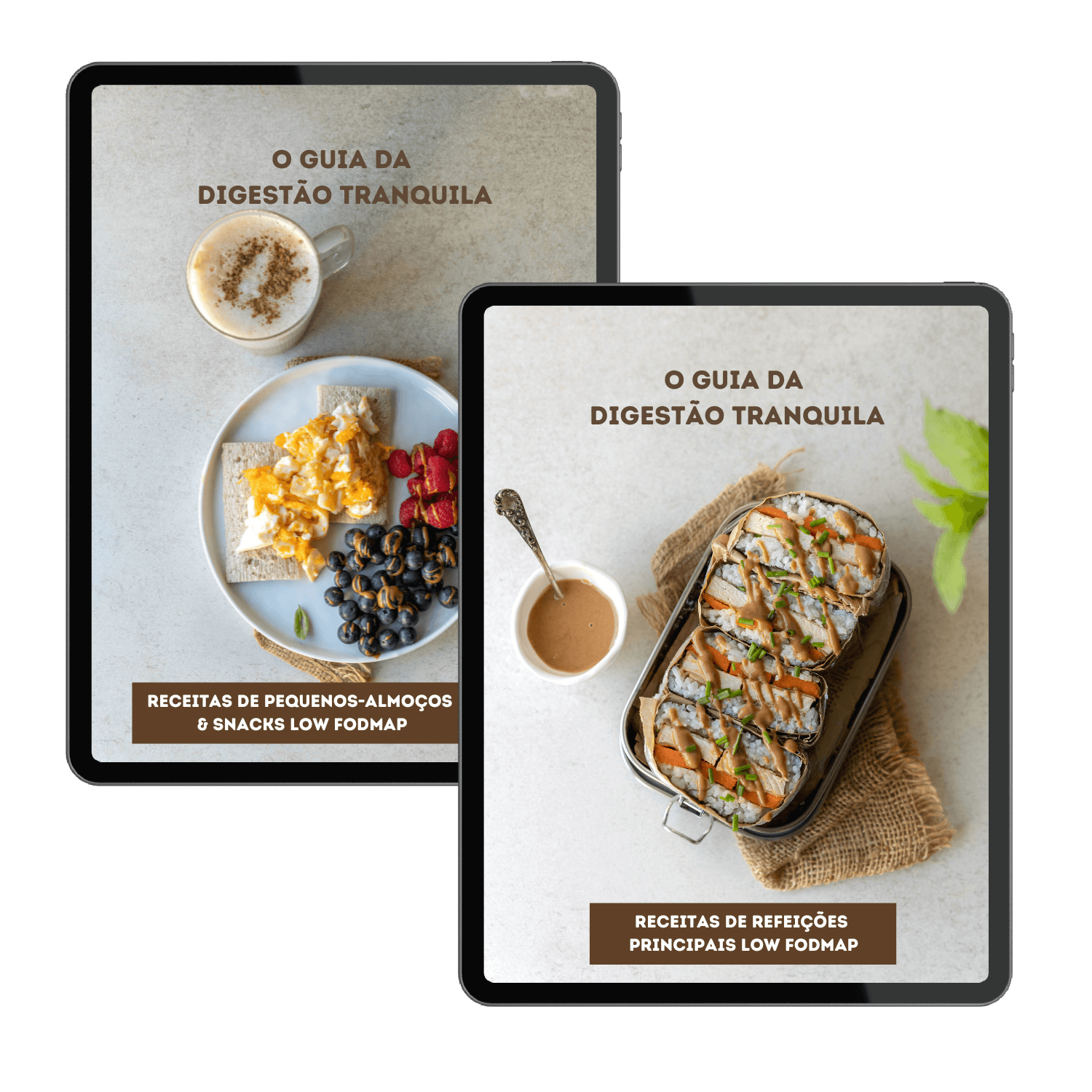 Guia digestão tranquila low FODMAP - Escola Made By Choices